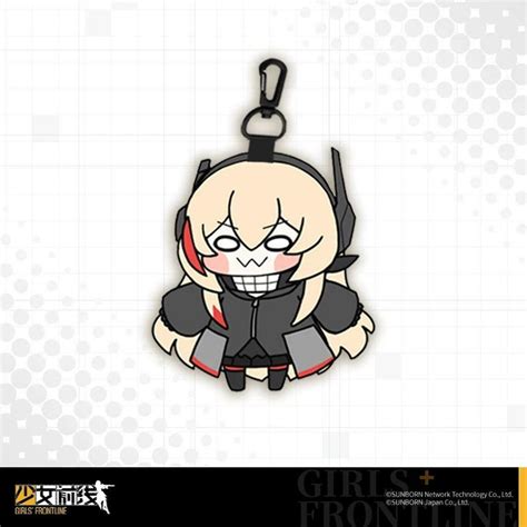 Official Girls Frontline M4 Sopmod Ii Jr Junya Plush Pendant W Keychain 4635155049