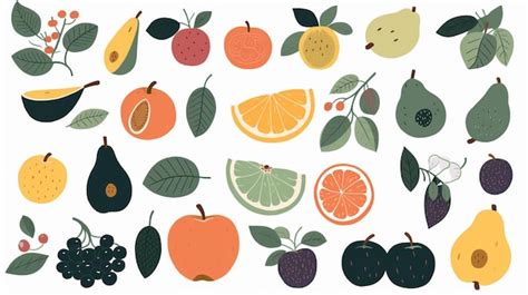 41000 Fruit Illustrator Pictures