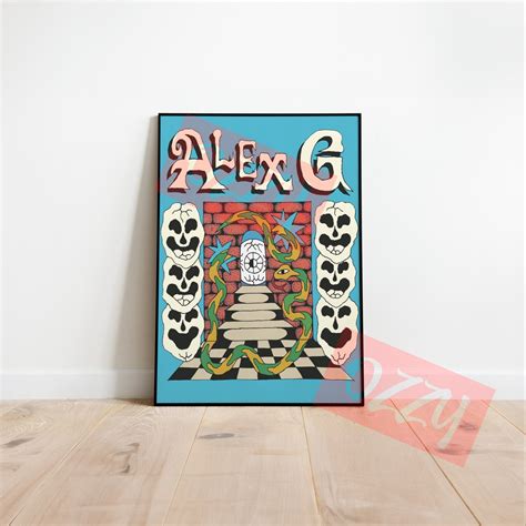 Alex G Poster Instant Download Printable High Dpi Files Etsy
