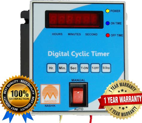 230vac Digital Hydroponic Timer Model M125 Timing Capacity 1sec To 24hrs Rs 1949 Piece