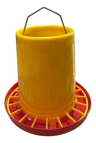 Comedero 45kg Asa Pollos Gallinas Aves Mercadolibre