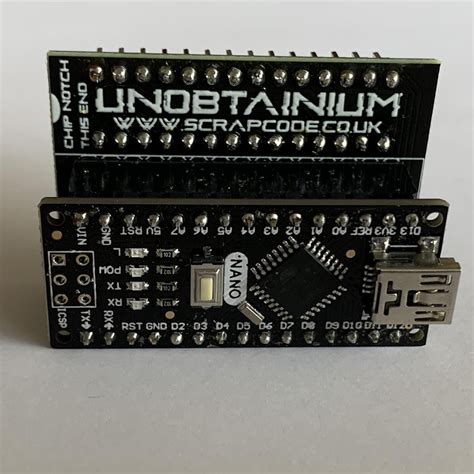 unobtanium a handy arduino nano to atmega328p dip format adapter