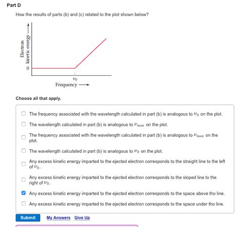 solved part d how the results of parts b and c related