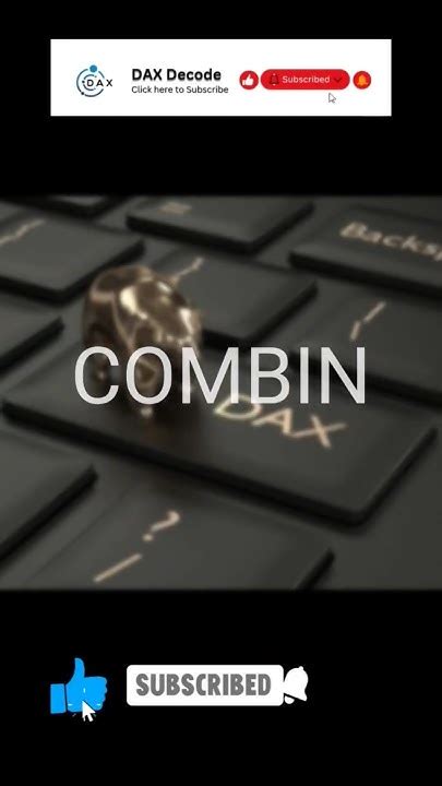 Power Bi Dax Combin Function Made Simple Powerbi Dax Shorts Youtube