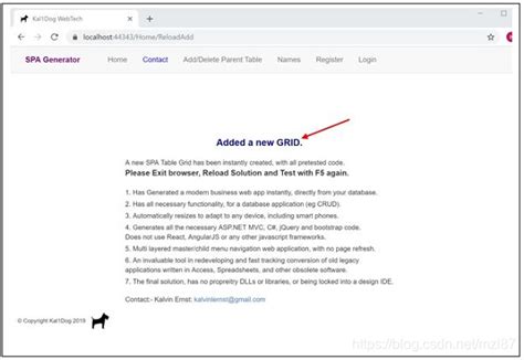 即时低码数据库web应用 Aspnet Core 31单页应用（spa）asp Dotnet Spa Csdn博客