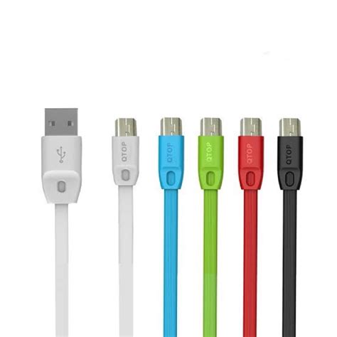Jual Kabel Data Usb Qtop Murah Micro A Fast Charge Usb Cable Data Kabel Micro Qtop Per Pcs