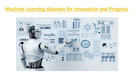 ppt machine learning datasets for innovation and progress powerpoint