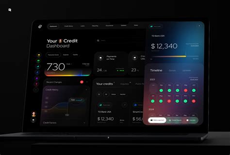 Credit Pros SaaS Dashboard UI UX Design Behance