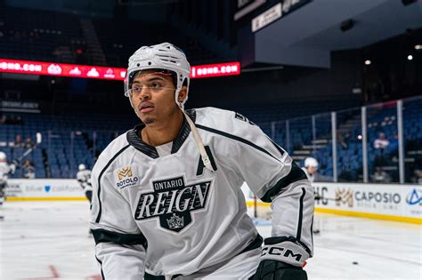 Sturm Working To Make Akil Thomas An Nhl Player