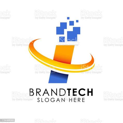 편지 I 아이콘 기호 디자인 템플릿입니다 디지털 기술 웹 아이콘 벡터 3차원 형태에 대한 스톡 벡터 아트 및 기타 이미지 3차원 형태 개념 개체 그룹 Istock