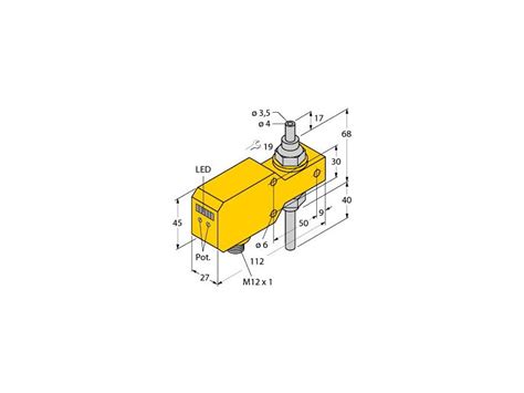 fci tcd04a4p lix h1141 flow monitoring inline sensor with integrated