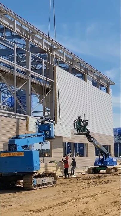 건축 벽판넬 판넬설치 Youtube