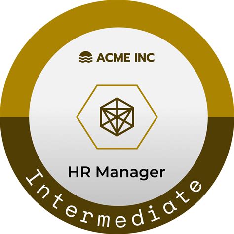 Professional And Modest Yellow Course Completion Badge Template