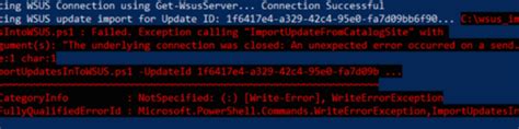 Wsus Importupdatetowsus Ps1 March 2024 Security Update Dc Fails Srv 2019 And 2022 How To Fix