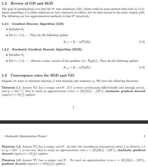 1 1 a common stochastic optimization task in many