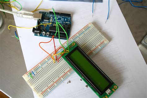 Getting Things To Talk Arduino LCDs Broken City Lab