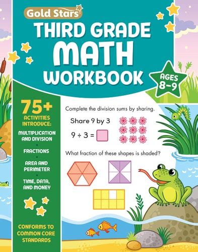 Third Grade Math Workbook Isbn 9781646384440 Campusbooks