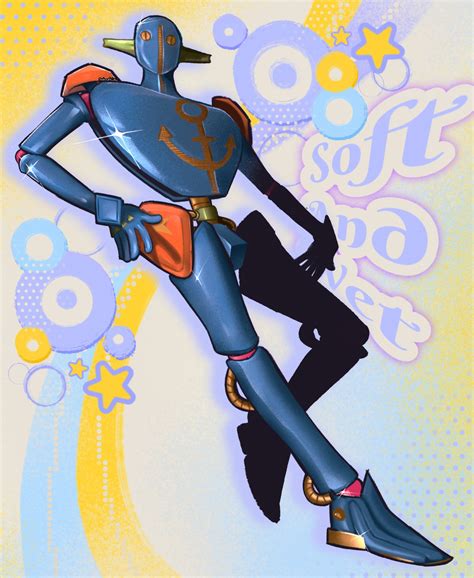 Soft And Wet Jojo No Kimyou Na Bouken Jojolion Hashtag Only Commentary Highres 1other Anchor