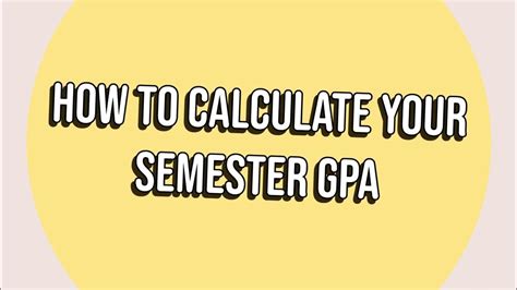 Gpa Calculation 1 31 24 Utep Youtube