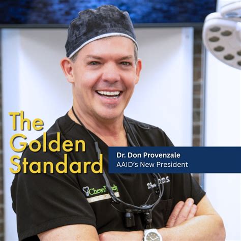 American Meet Aaids New President Dr Don Provenzale 🔥🦷 Honoring