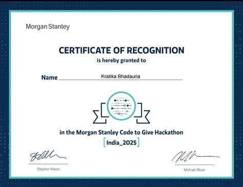 Hackathon Codetogive Morganstanley Kratika Bhadauria 27 Comments