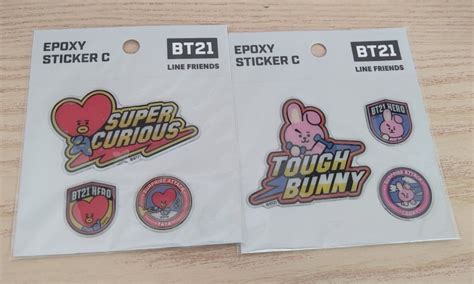 Bt21 Tata Cooky Sticker 興趣及遊戲 手作＆自家設計 其他 Carousell