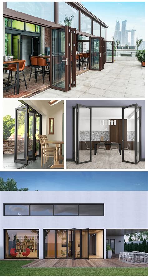 Sliding Folding Door Design Multi Folding Door Bifold Doors 5 Panel