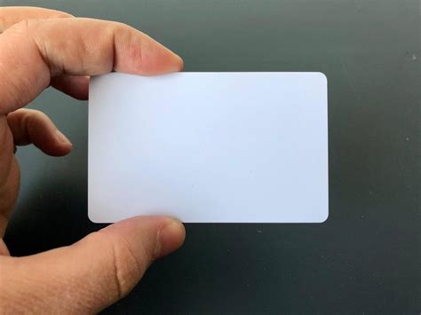 NFC Kart HF 13 56Mhz ICODE SLIX Beyaz PVC Kart RFIDbazaar