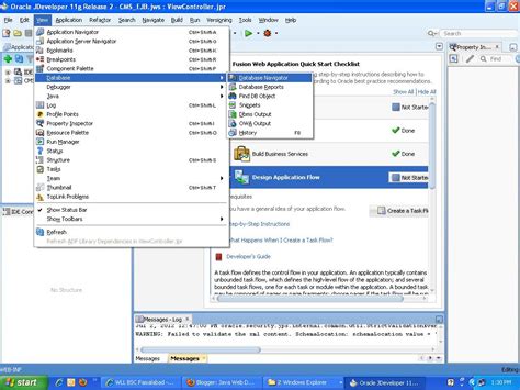 How To Register Oracle Database XE With Oracle JDeveloper And Edit Unblock The Users