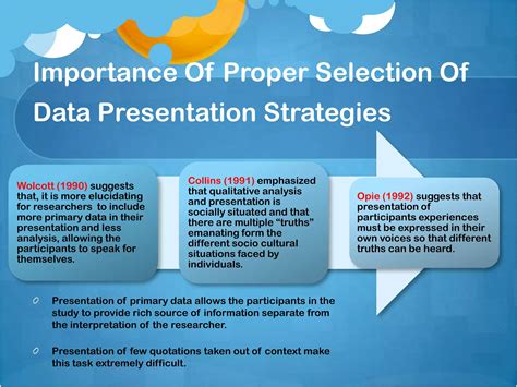 Slideshare Presentation Of Qualitative Data Pptx