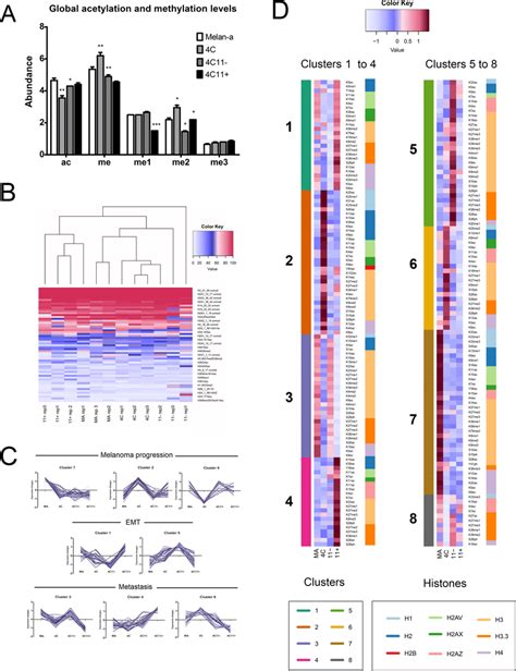 analysis of global and combinatorial histone modifications ptms