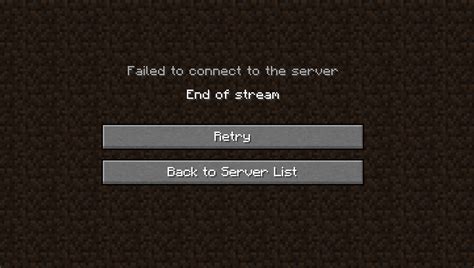 Server Connection Error R Minehut