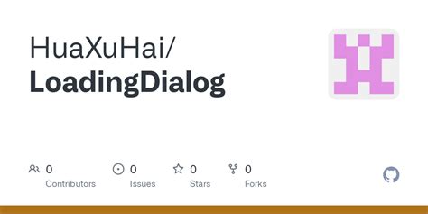 github huaxuhai loadingdialog
