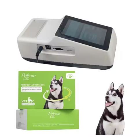 Analyzer Immunoassay Machine Vet Immuno Fluorescence Rapid Detection