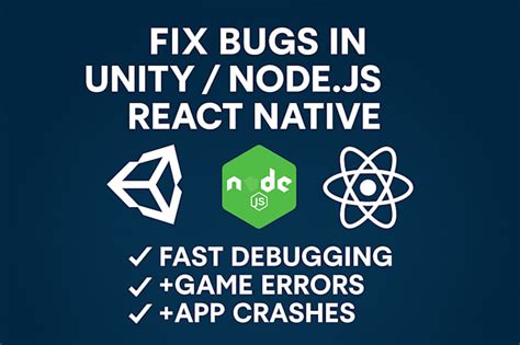 Fix Bugs In Your Unity Game Or Full Stack App By Illiand Fiverr