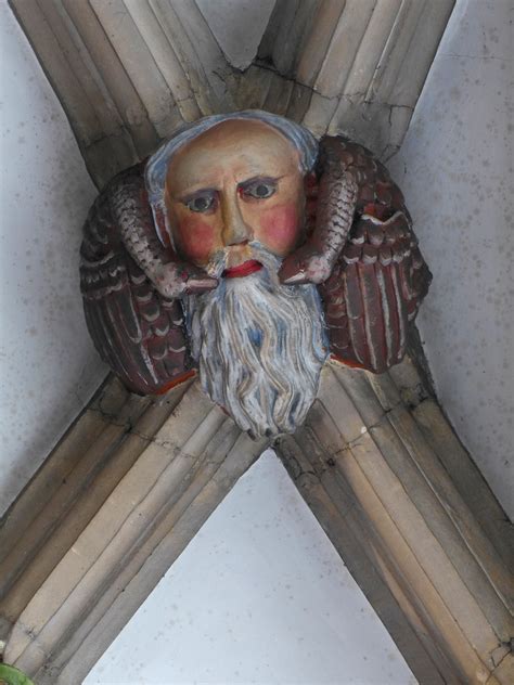 Man Pecked By Birds Bristol Cathedral Roof Boss In The Va Flickr