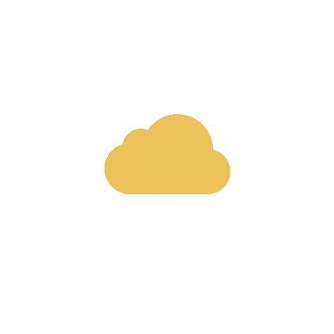 Gold One Drive Icon For Ios App