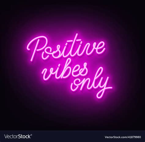 Positive Vibes Only Good Vibes Only Led Neon Sign Londonneon