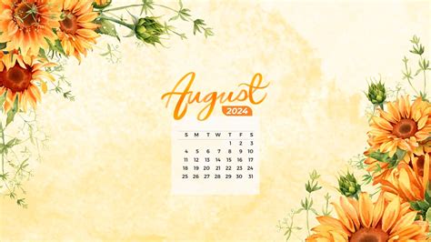 2024 August Calendar Wallpaper Kolpaper Awesome Free Hd Wallpapers