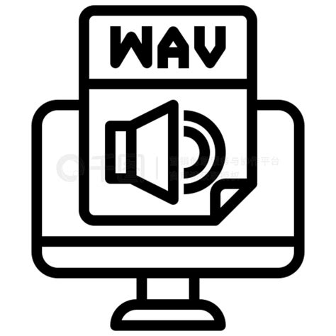 Wav免抠元素 波形 素材免费下载 512像素 Svg格式 编号52592722 千图网