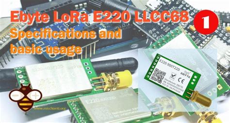 Ebyte Lora E220 Llcc68 Device For Arduino Esp32 Or Esp8266 Specs And Basic Use 1 Renzo