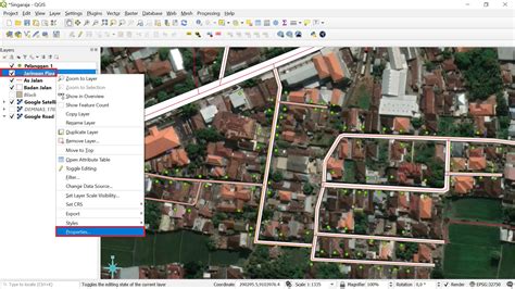 Tutorial Qgis Cara Memberi Warna Yang Berbeda Pada Vektor Line Garis