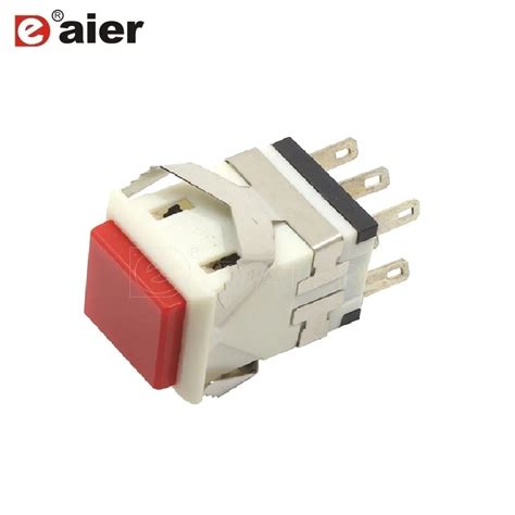 100pcs Kd2 23 On On Square Push Button 220 Volt Push Button Switch In