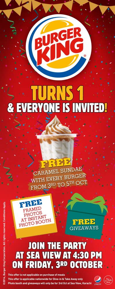 Burger King Mothers Day And Birthday Celebrations By Jawad Usman At