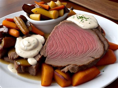 Premium Ai Image A Cooked Roast Beef