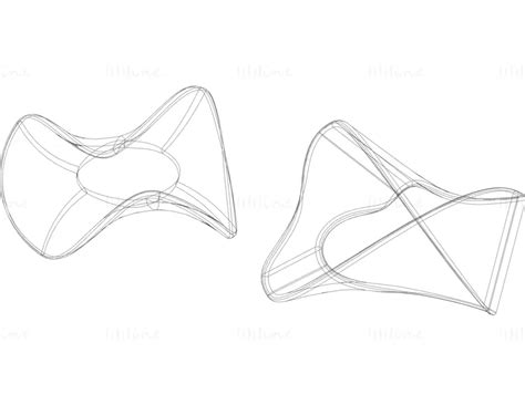 moebius shape geometric art 3d print model stl