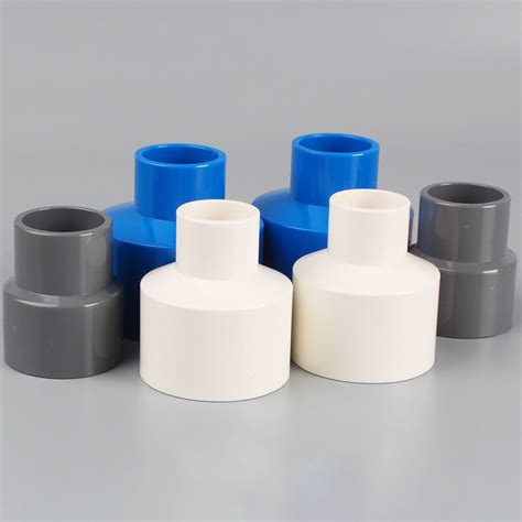 감속기 조인트 Pvc 물 공급 피팅 감소 직선 커넥터 정원 수도관 커넥터 Pvc 파이프 피팅 1 개 배관