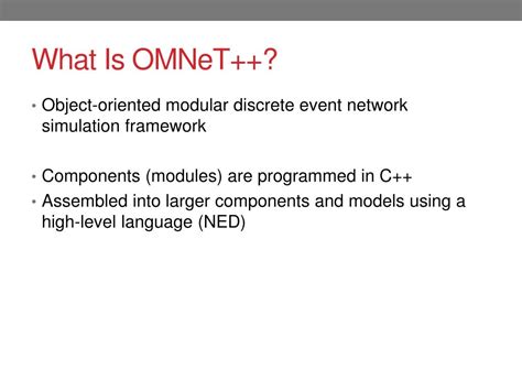 Ppt Omnet Powerpoint Presentation Free Download Id5644242