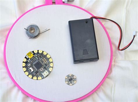 Flora Accelerometer Project For Wearable Technology