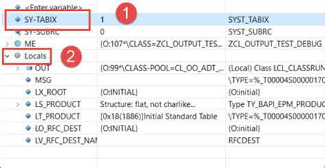 Inspect Your Class In The ABAP Debugger SAP Tutorials